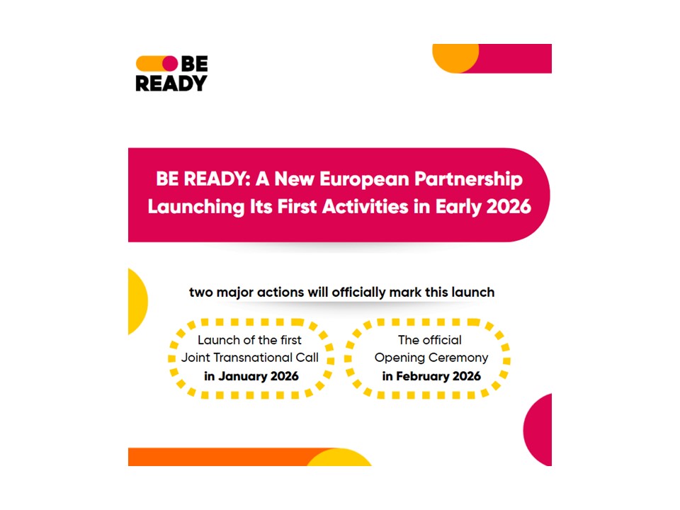 BE READY: A new European Partnership launching in early 2026